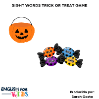Halloween Sight Words Game - EFK