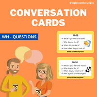 Conversation Cards - WH Questions