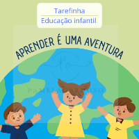 Tarefinha Educação Infantil
