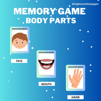 Memory Game - Body Parts
