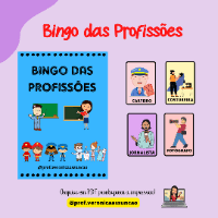 BINGO DAS PROFISSÕES