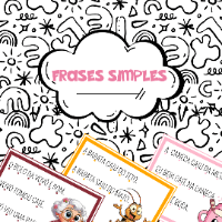 FRASES SIMPLES PARA ALFABETIZAÇÃO