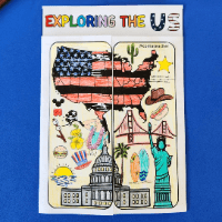 Lapbook: Exploring the US - Comparatives and Superlatives