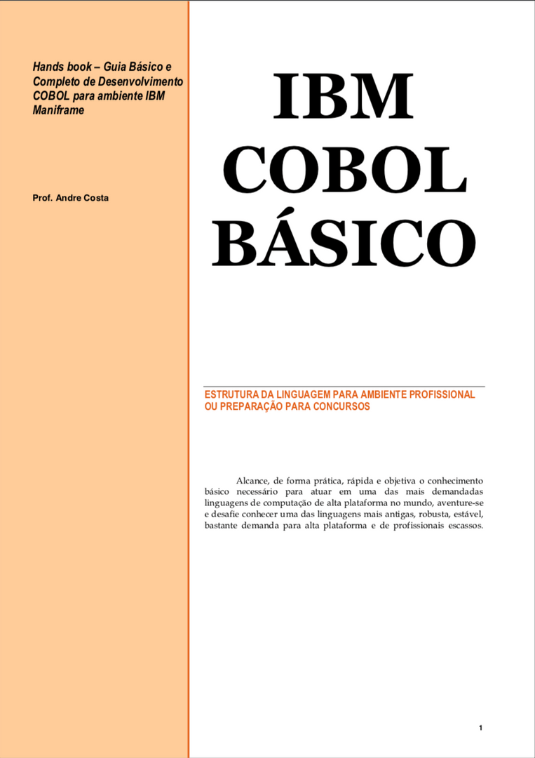 Livro IBM COBOL Basico