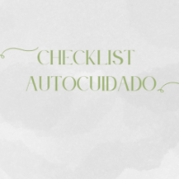 Checklist Autocuidado