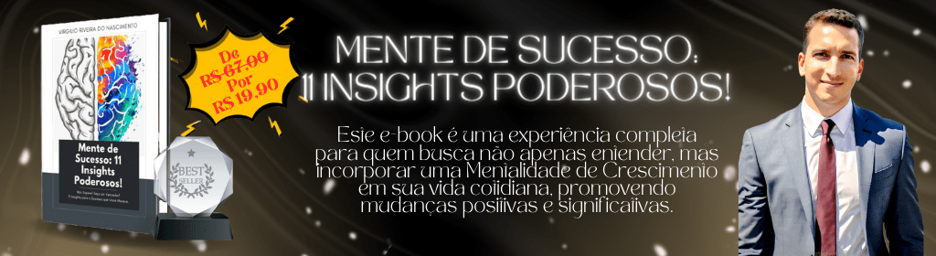 Banner superior do produto. Segue a descrição do conteúdo: Mente de ...