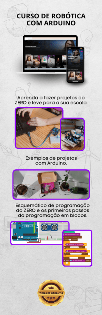 CURSO ROBÓTICA COM ARDUINO PARA PROFESSORES - NOVO