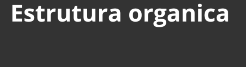 Estrutura organica