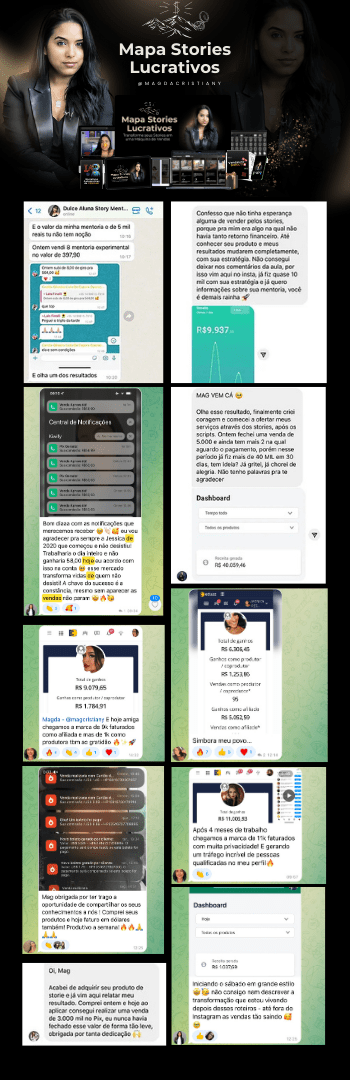 Mapa Stories Lucrativos